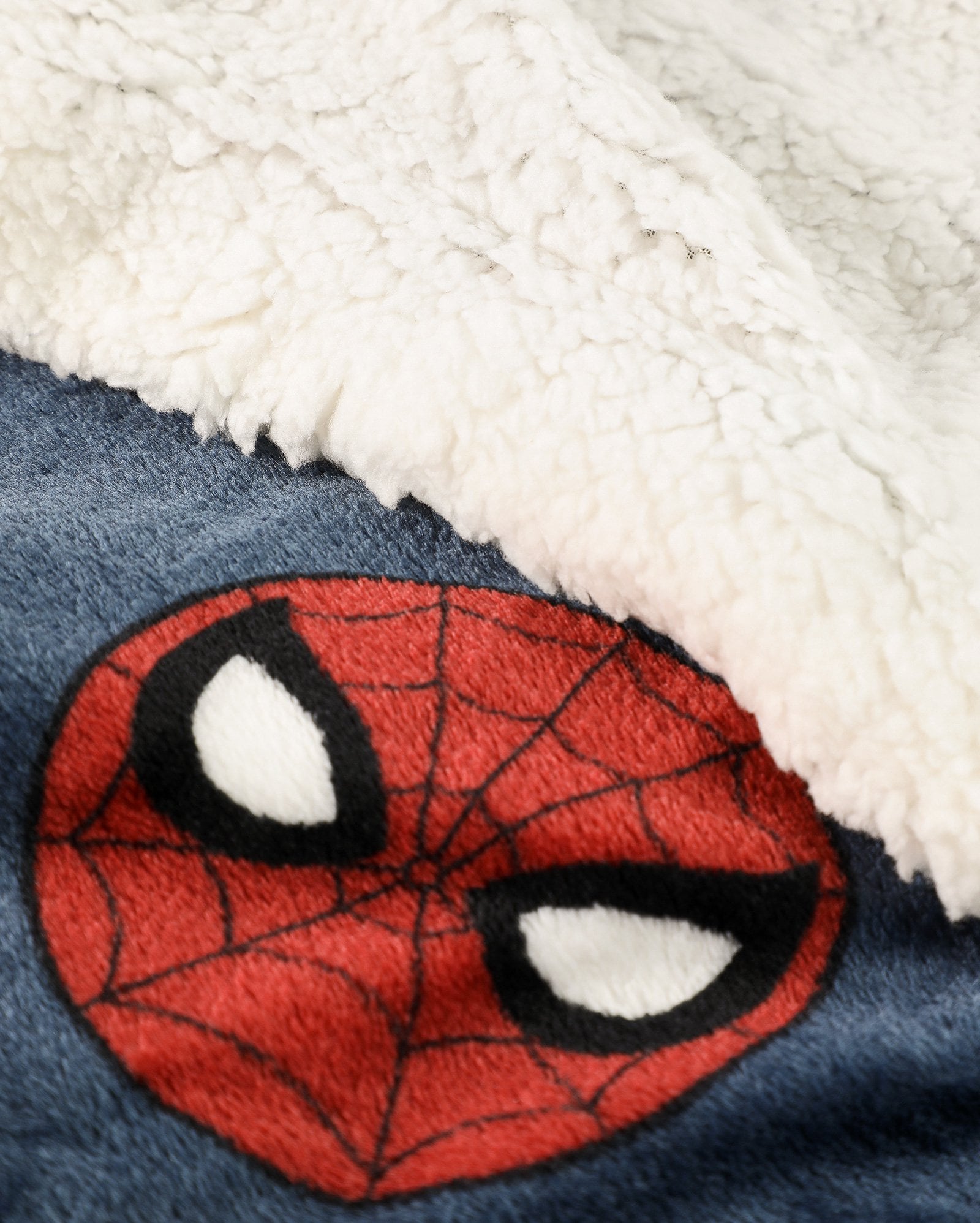 Riachuelo | Manta sherpa solteiro Homem-Aranha - azul | Casa Riachuelo