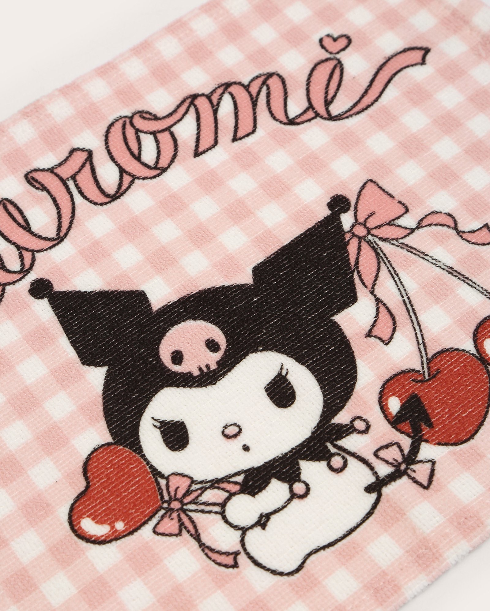 Riachuelo | Toalha para lancheira Kuromi - rosa | Casa Riachuelo