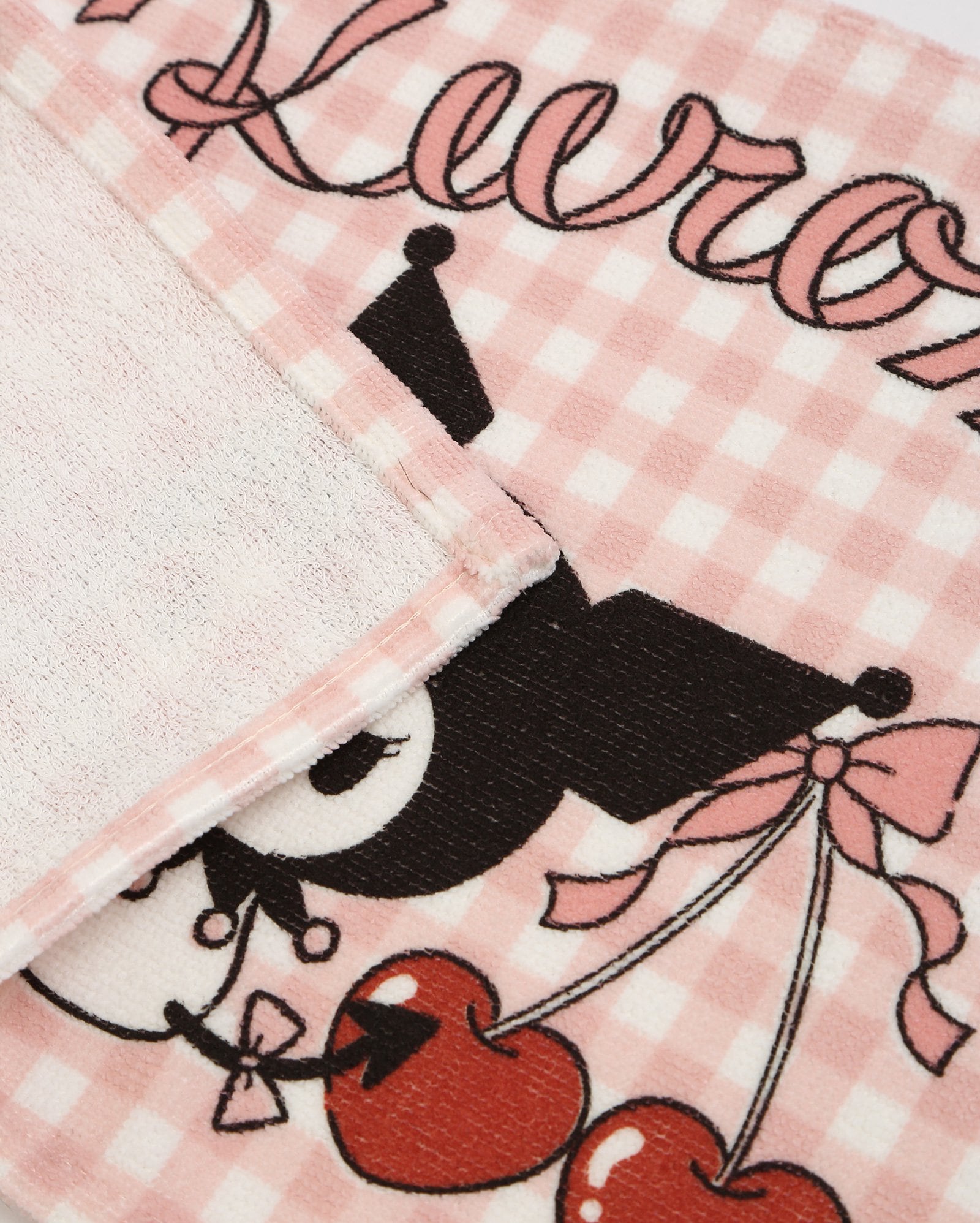 Riachuelo | Toalha para lancheira Kuromi - rosa | Casa Riachuelo