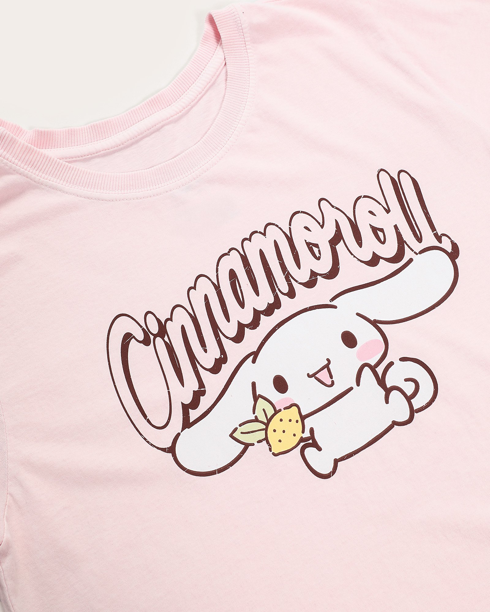 Riachuelo | Camiseta feminina Cinnamoroll - rosa | FANLAB
