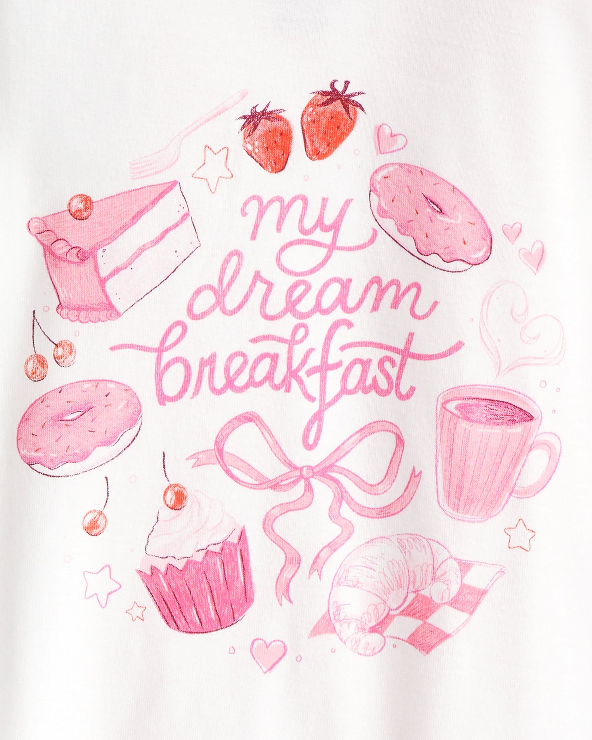 Riachuelo | Pijama longo infantil 4 peças breakfast - multicor | Carter's