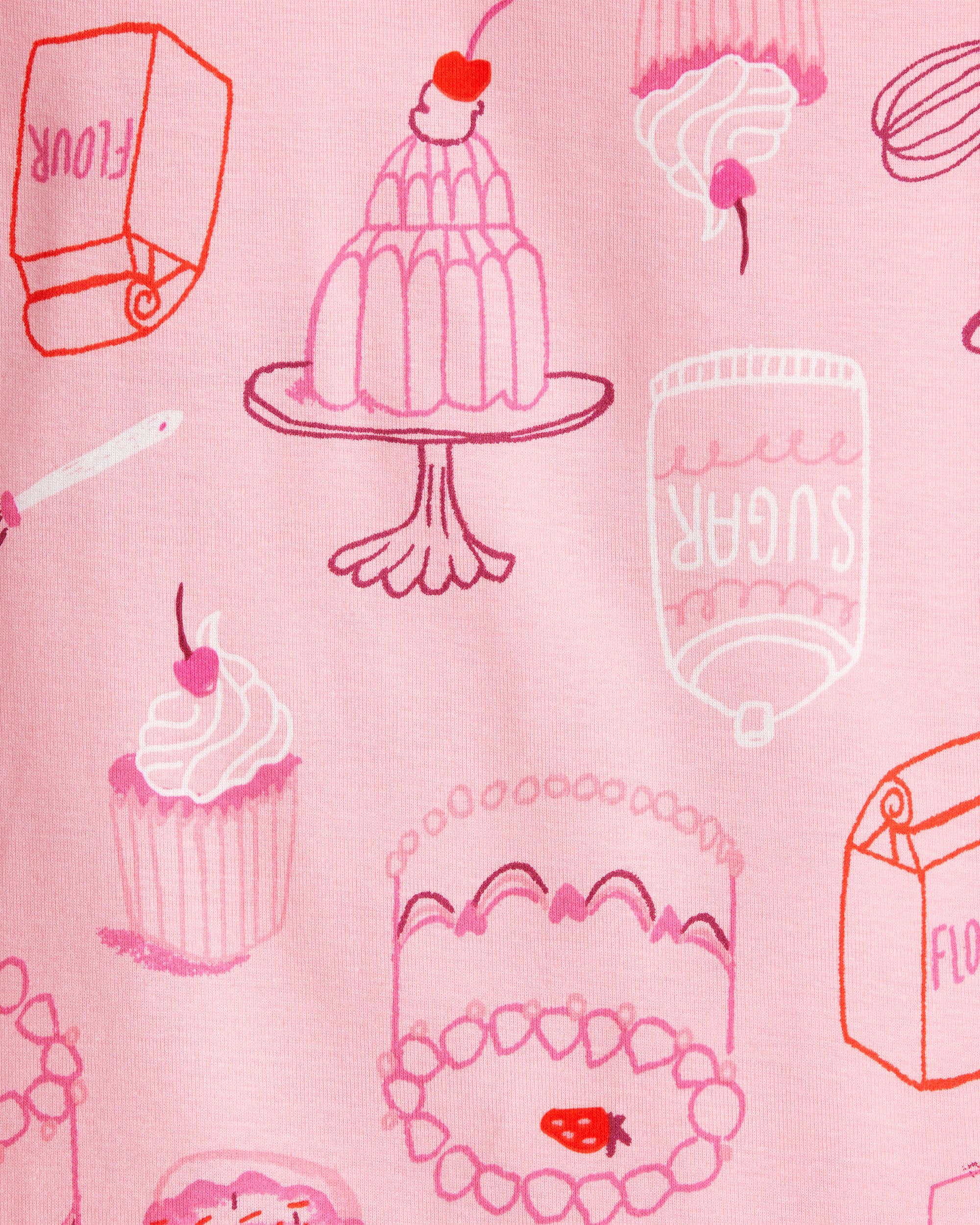 Riachuelo | Pijama longo infantil 4 peças breakfast - multicor | Carter's