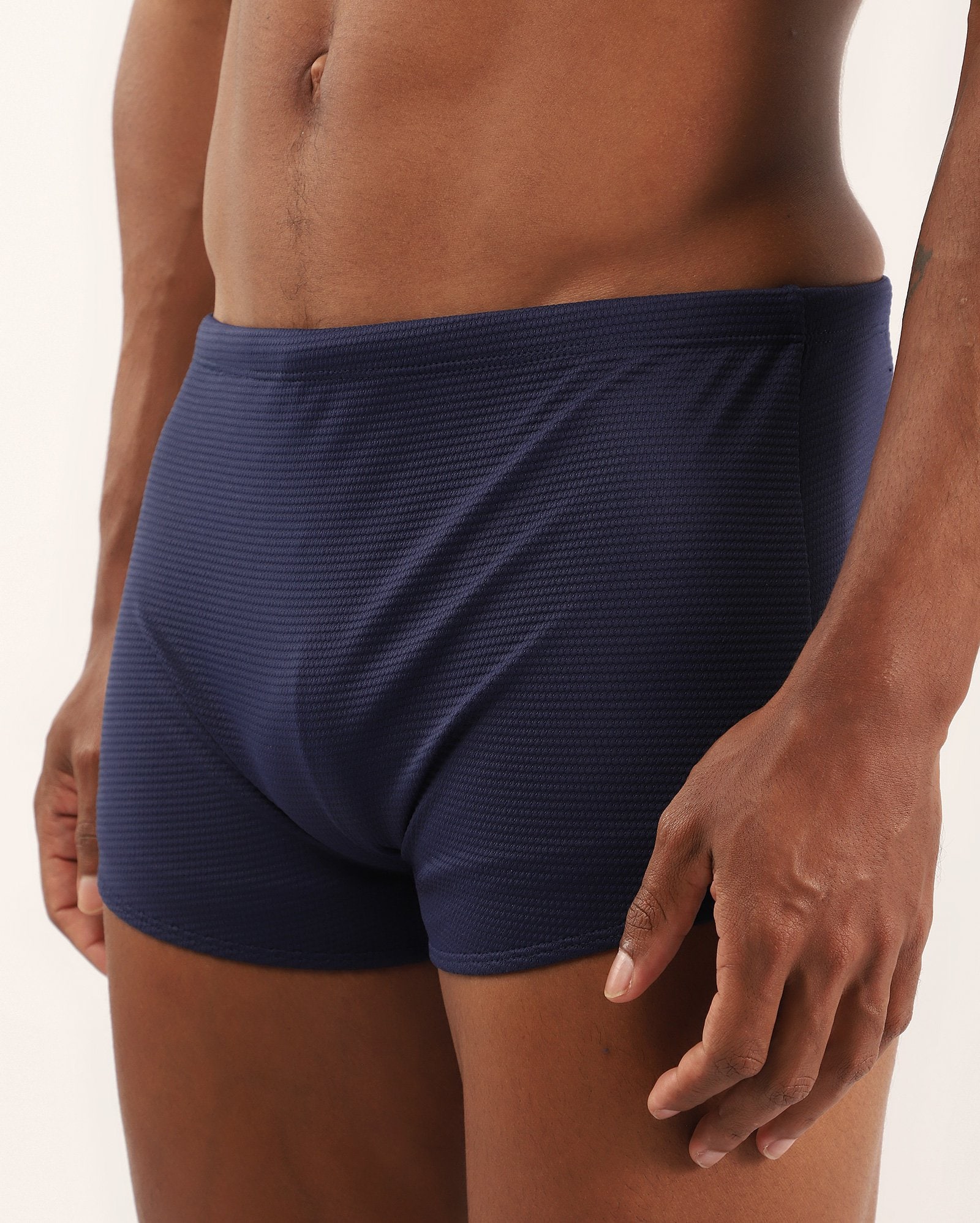 Riachuelo | Sunga boxer texturizada - azul