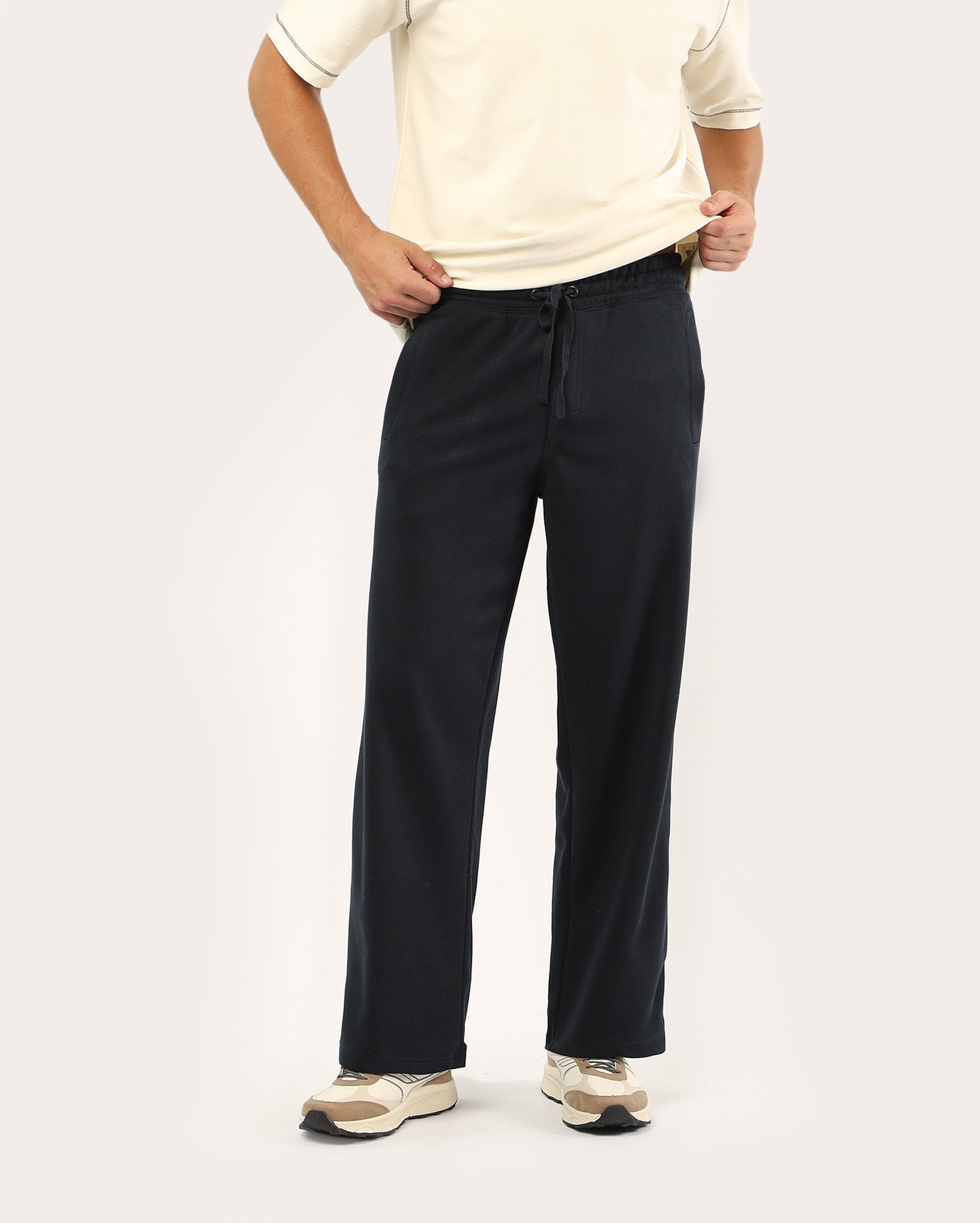 Riachuelo | Calça moletom masculina básica reta - azul