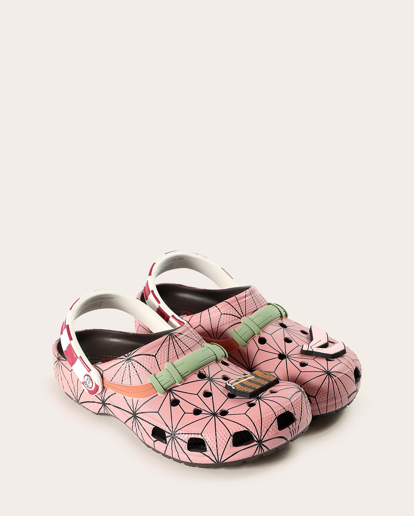 Riachuelo | Sandália clog feminina Demon Slayer - rosa | Crocs