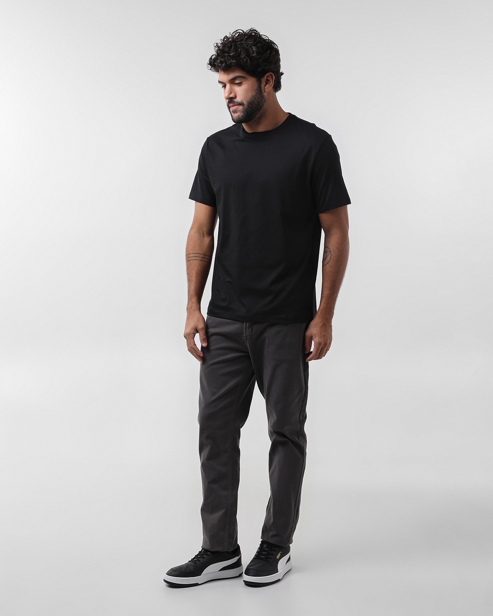 Riachuelo | Kit camiseta masculina 2 peças Classic Premium algodão ...