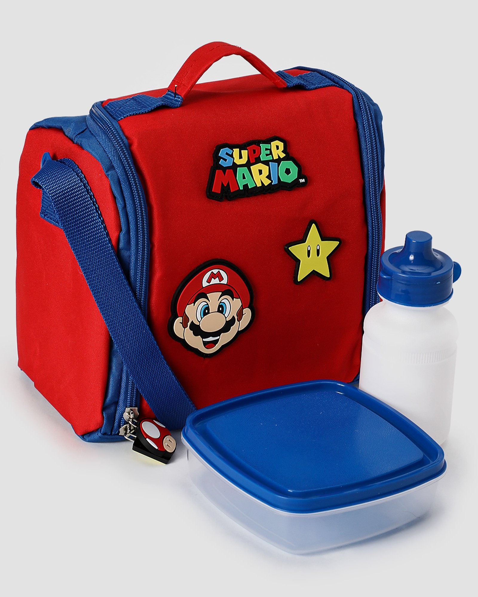 Riachuelo | Kit escolar infantil 4 itens Super Mario multicor | Nintendo