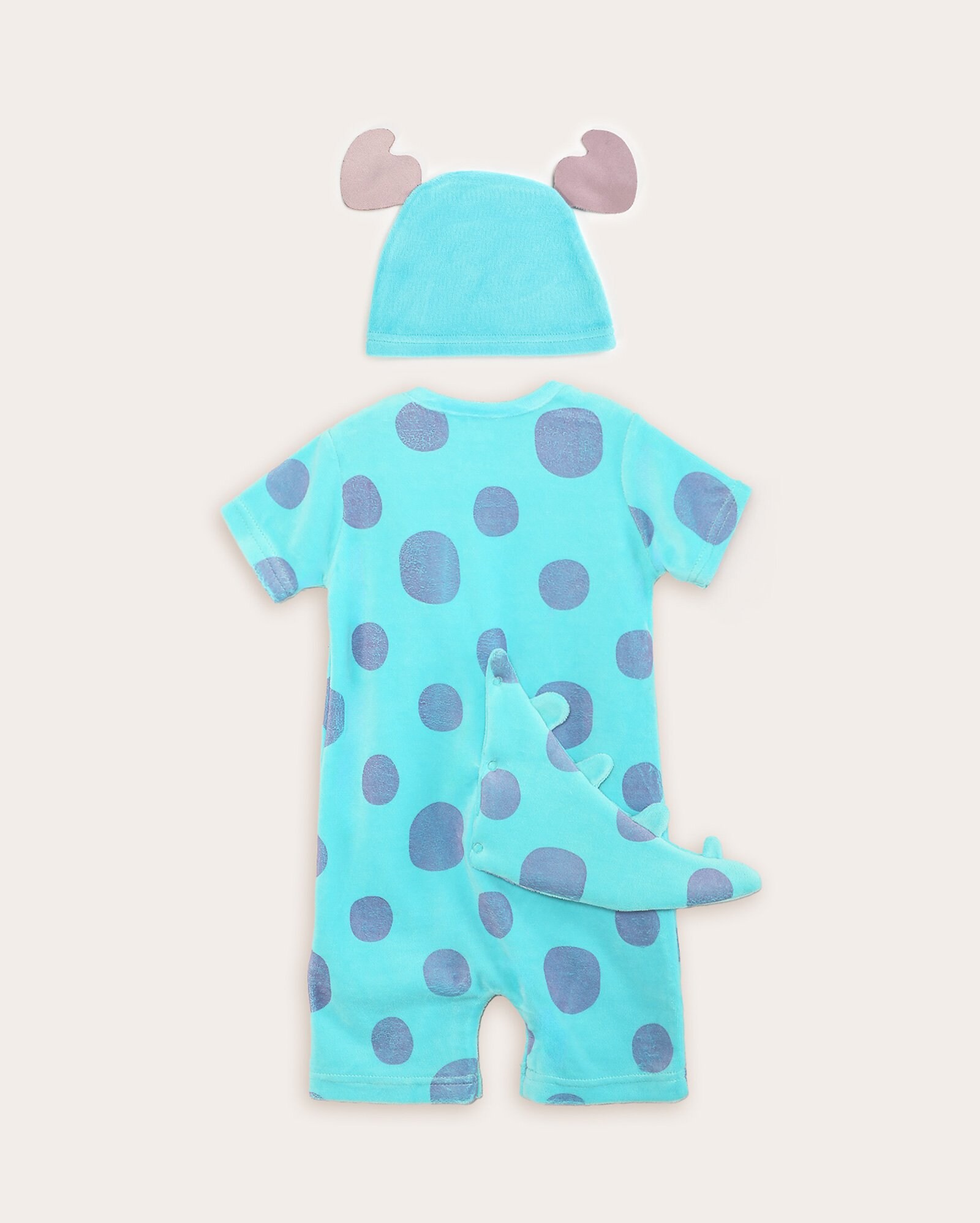 Riachuelo | Kit body bebê com touca e cauda + boneco pelúcia Sulley ...