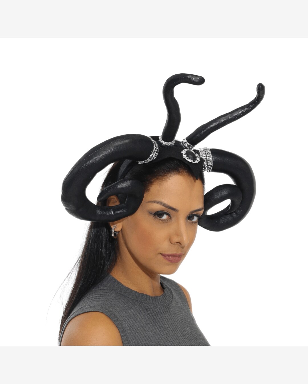 Riachuelo | Tiara Com Chifres Demoníaca - Halloween Demon Acessório de ...