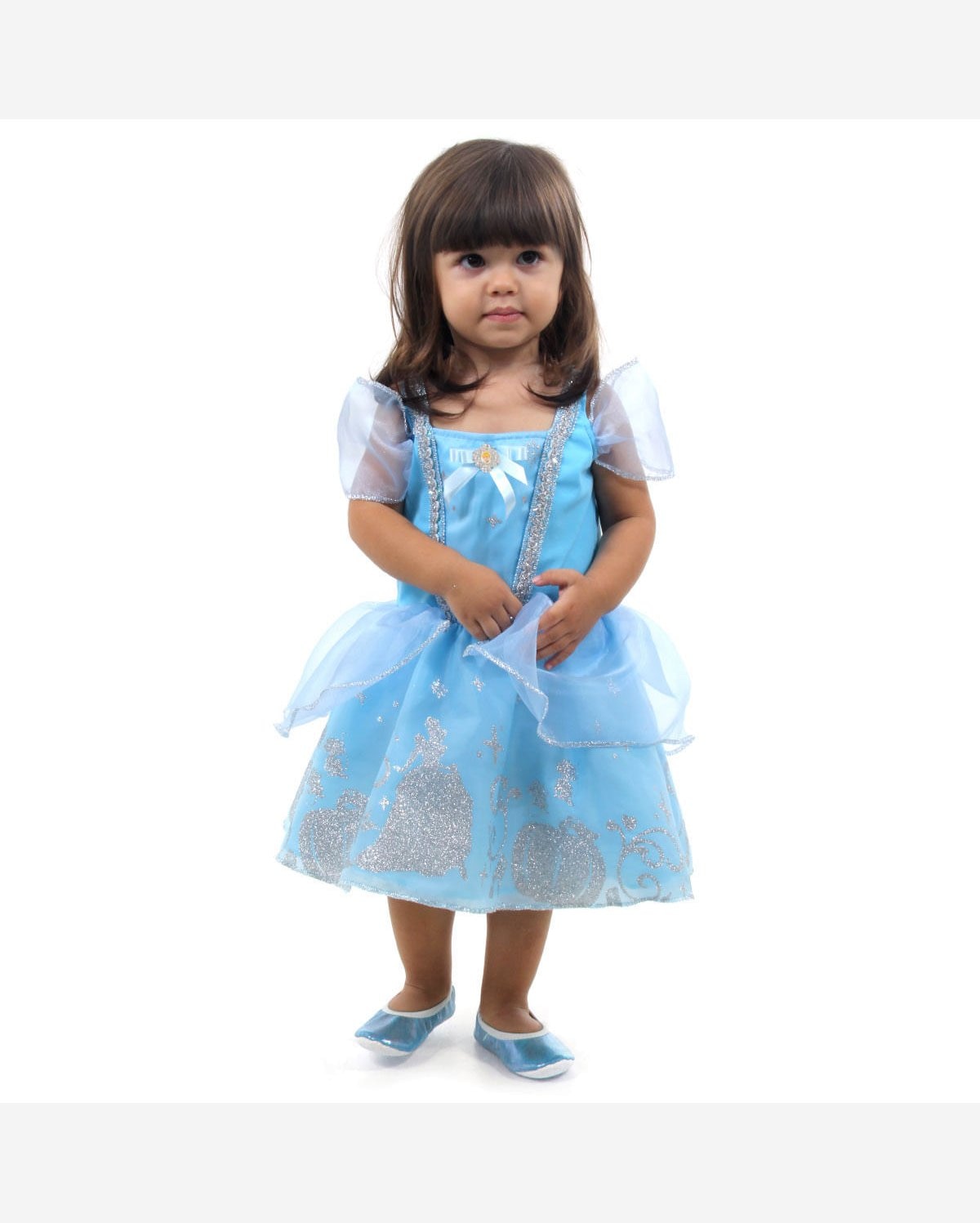 Riachuelo | Fantasia Cinderela Bebê Luxo - Disney Princesas