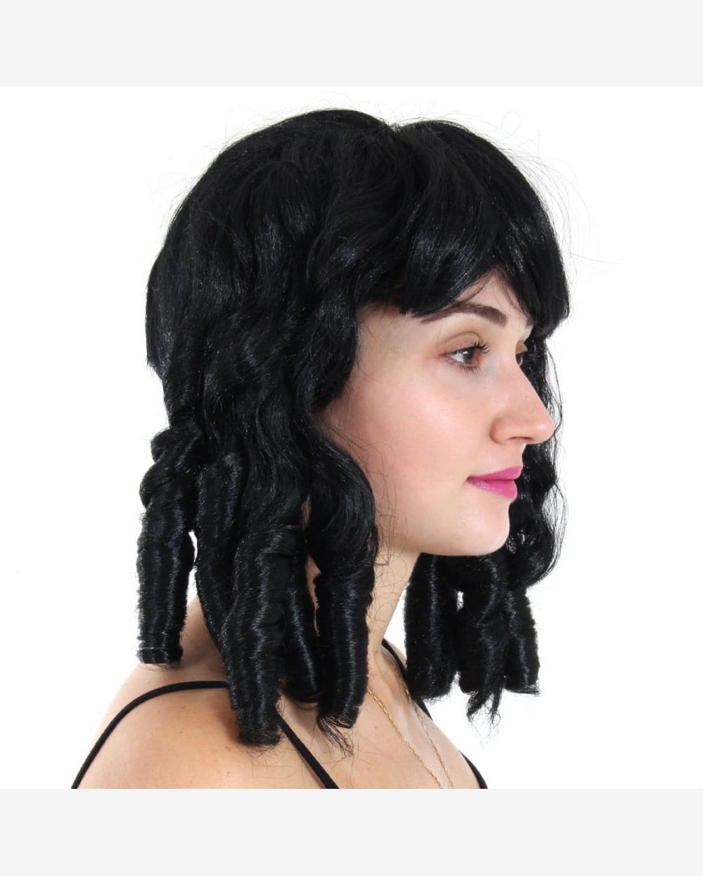 Riachuelo | Peruca Boneca do Mal Preta - Halloween - Sulamericana