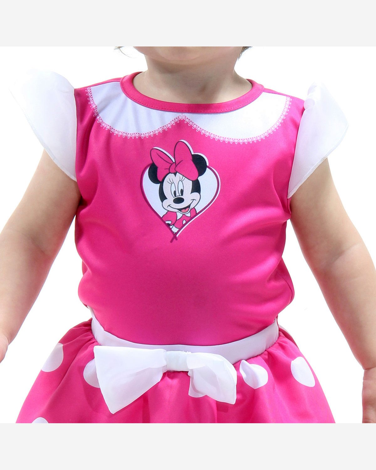 Riachuelo | Fantasia Minnie Rosa Bebe - Mickey Mouse - Disney