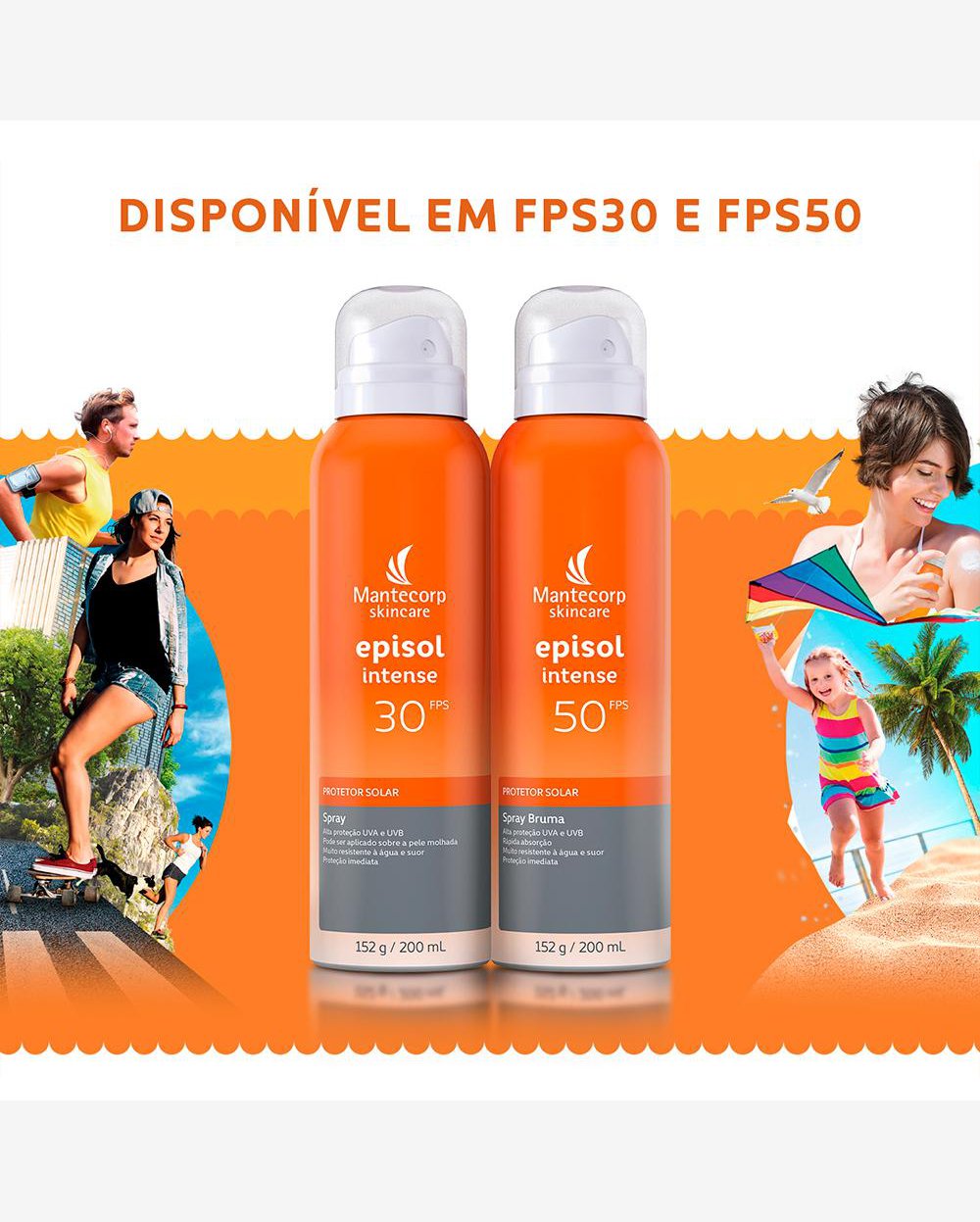 Riachuelo | Mantecorp Episol Intense Bruma Protetor Solar Fps50 200ml