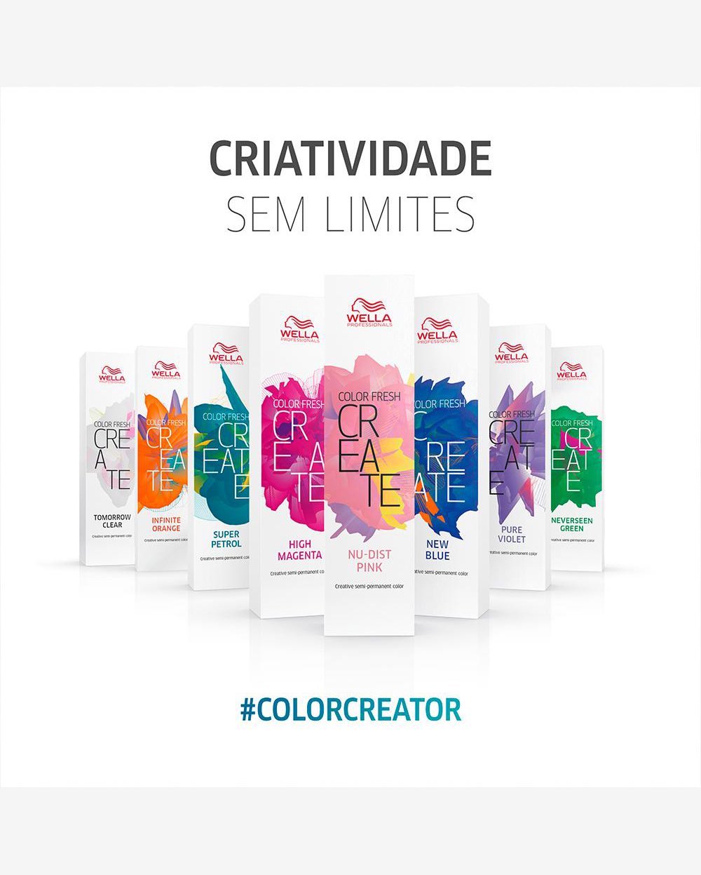 Riachuelo | Wella Professionals Color Fresh Create Coloração New Blue 60ml
