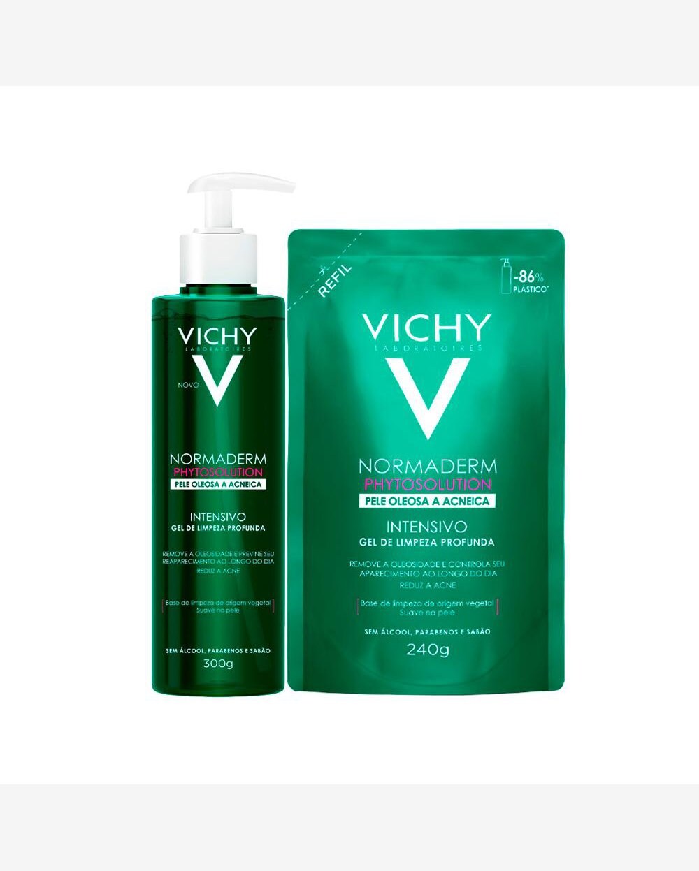Riachuelo | Kit Facial Vichy Normaderm - Gel de Limpeza Phytosolution e ...