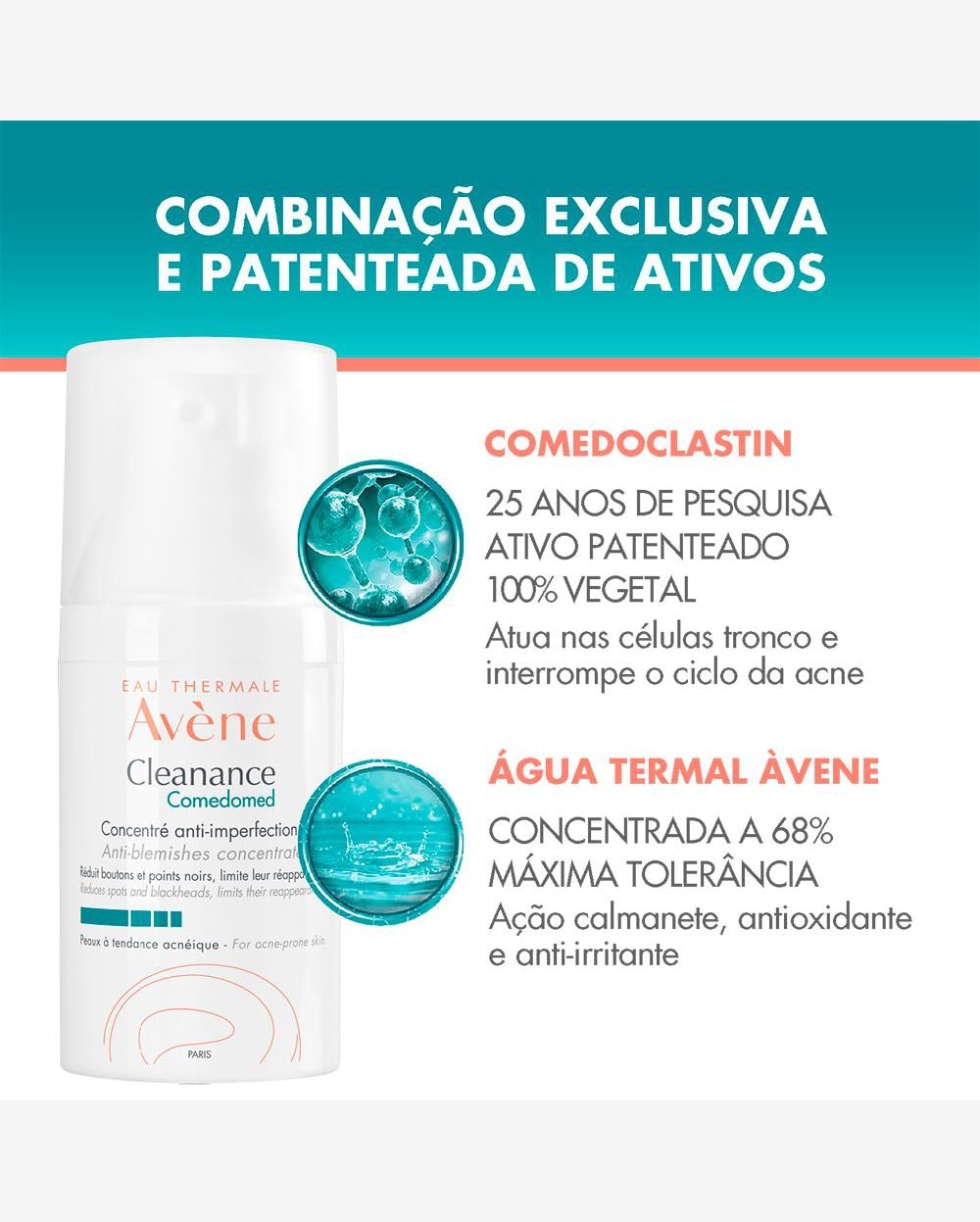 Riachuelo | Avène Cleanance Comedomed Sérum Facial Antiacne 30ml