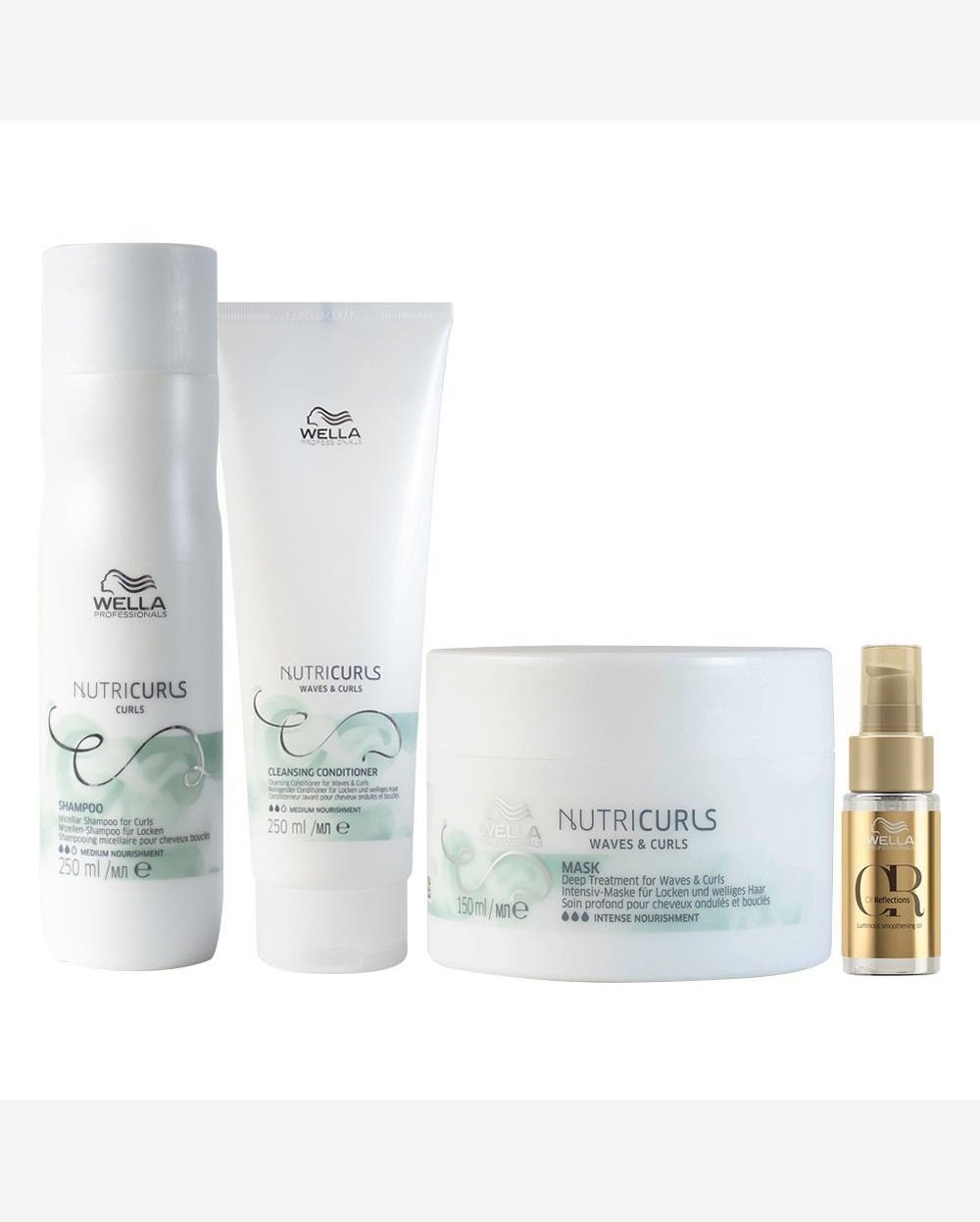 Riachuelo | Kit Wella Professionals Nutricurls - Shampoo e ...