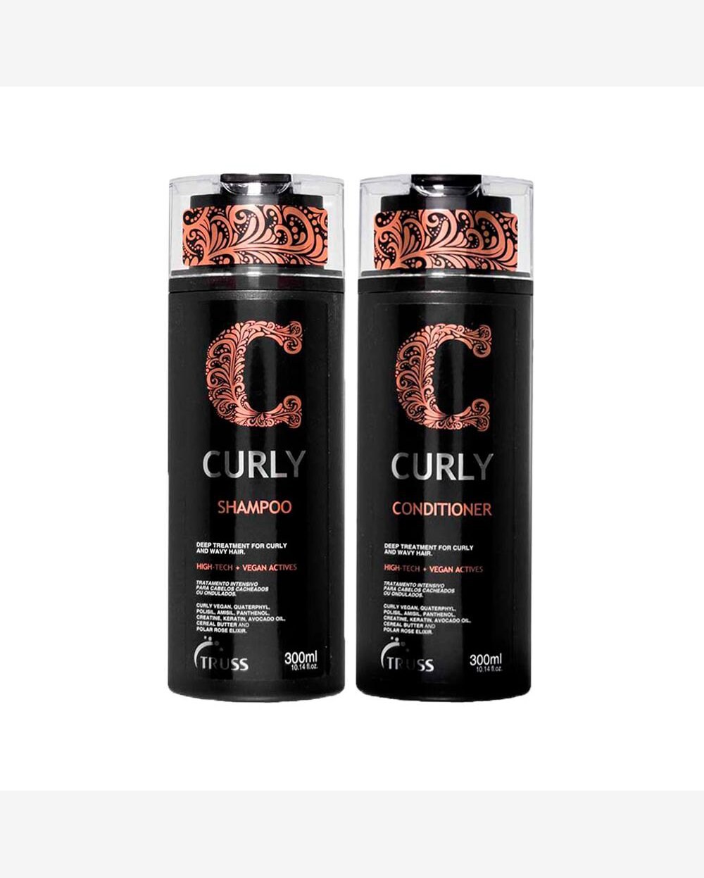 Riachuelo | Kit Truss Curly - Shampoo Low Poo e Condicionador