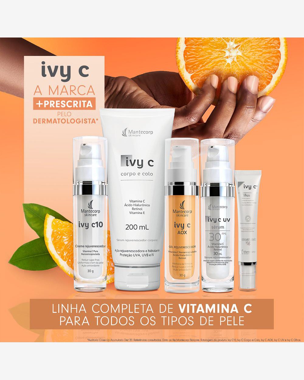 Riachuelo | Mantecorp Ivy C Corpo e Colo Rejuvenescedor Corporal 200ml