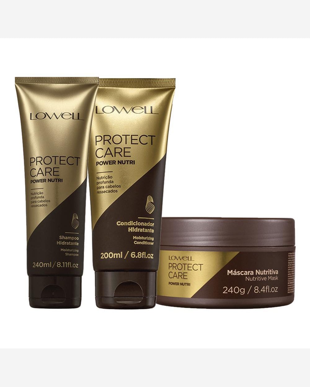 Riachuelo | Kit Lowel Protect Care - Shampoo e Condicionador e Máscara