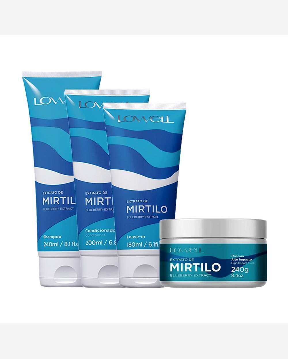 Riachuelo | Kit Lowell Extrato de Mirtilo - Shampoo 240ml e ...