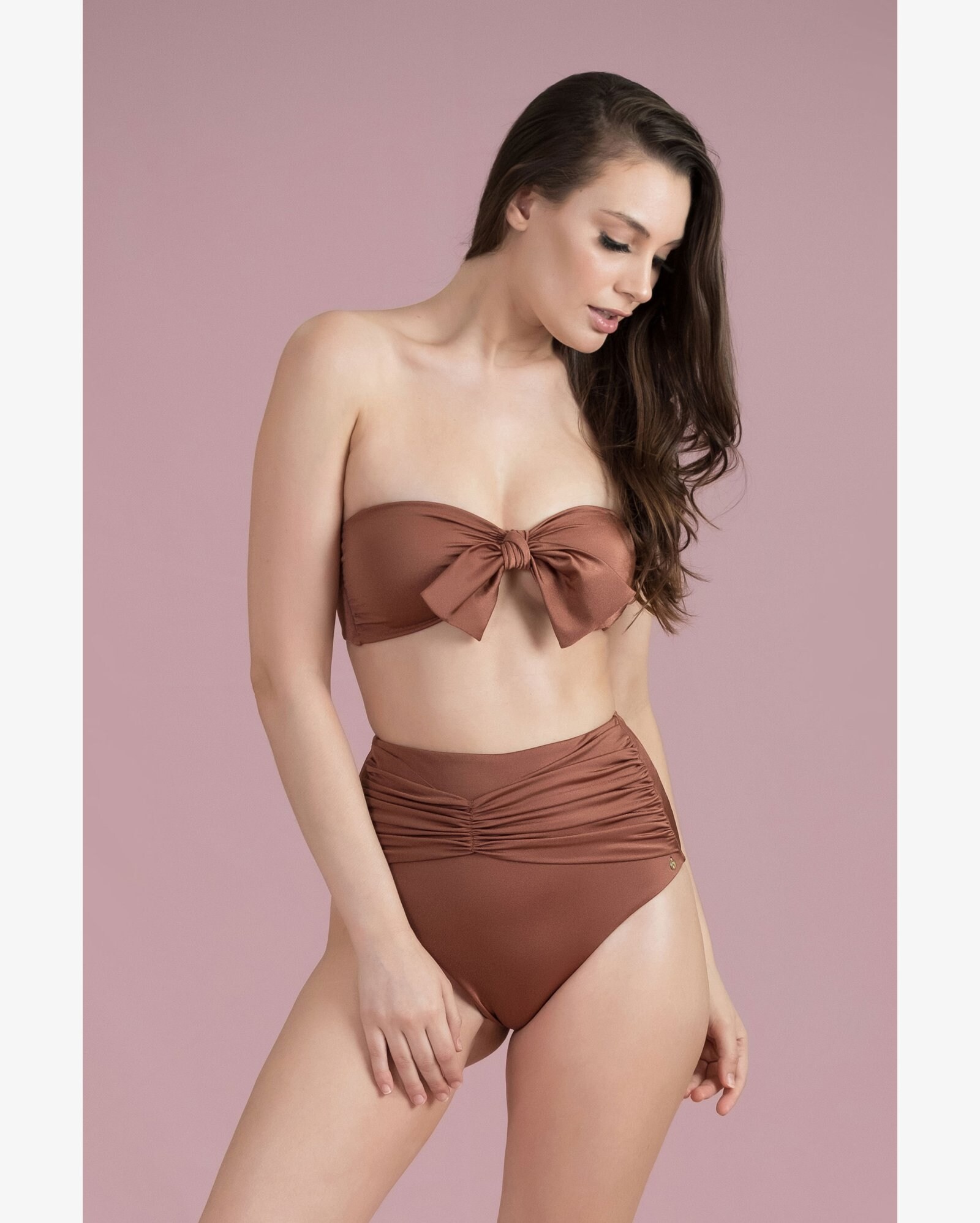 Riachuelo | Top Tomara que Caia Flora Bronze