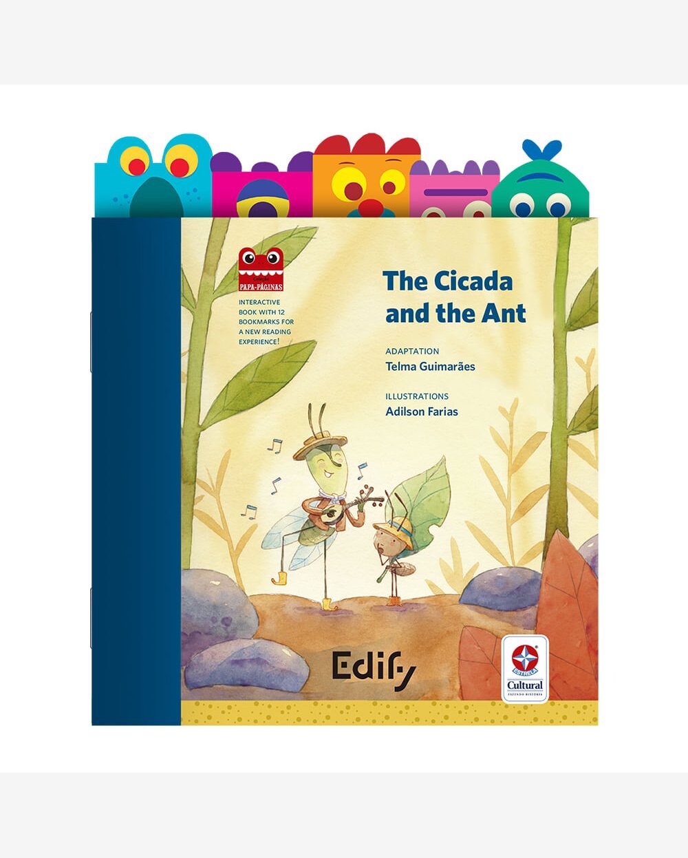 Riachuelo | Livro The Cicada and The Ant - Estrela Cultural