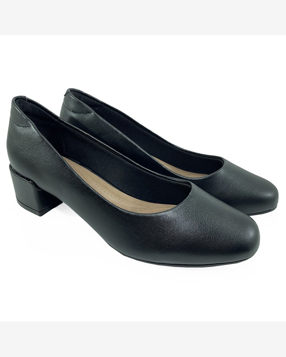 Riachuelo | Sapato Beira Rio Ultra Conforto Napa Salto Baixo - Preto