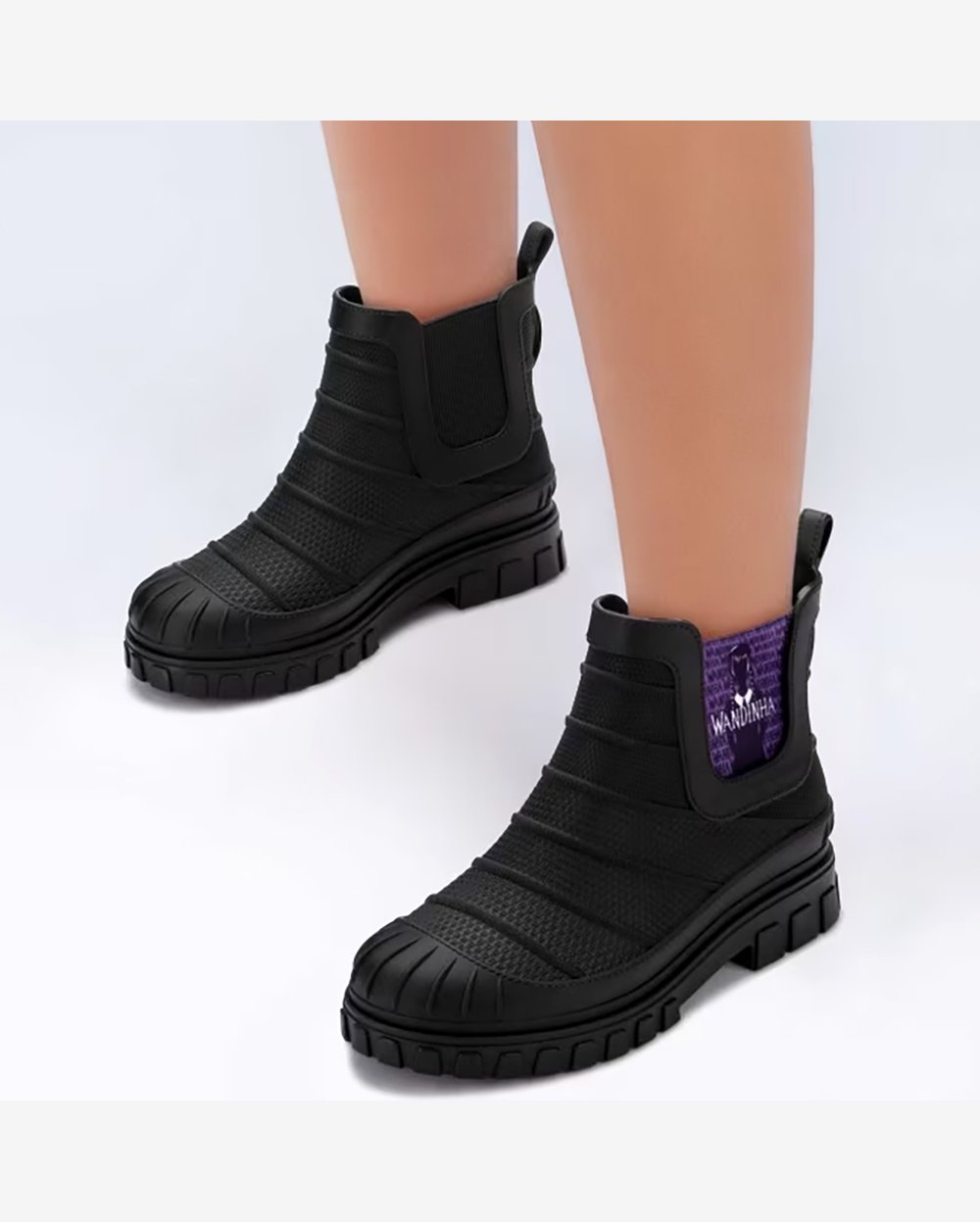 Riachuelo | Bota Wandinha Collection Grendene Kids - Preto