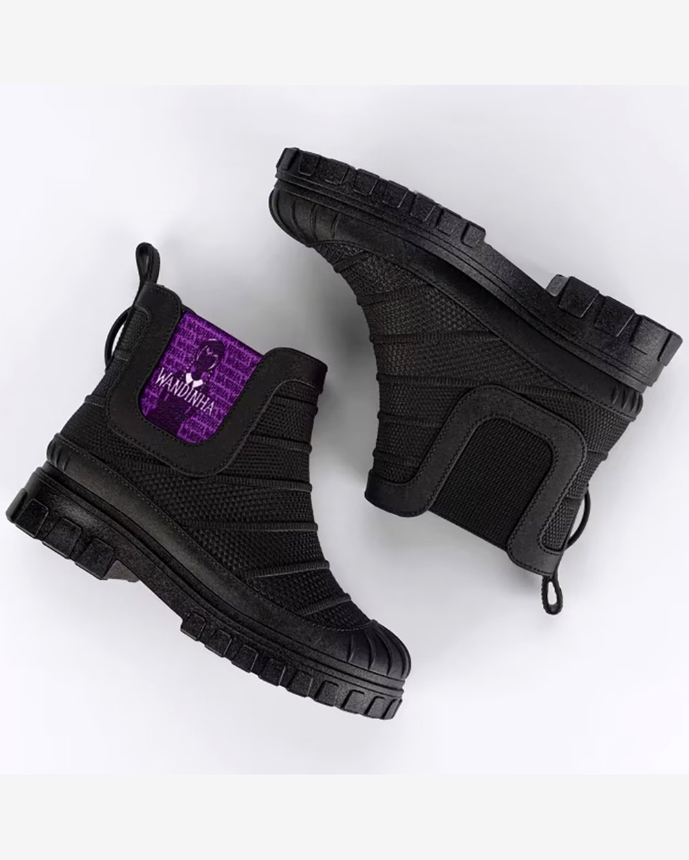 Riachuelo | Bota Wandinha Collection Grendene Kids - Preto