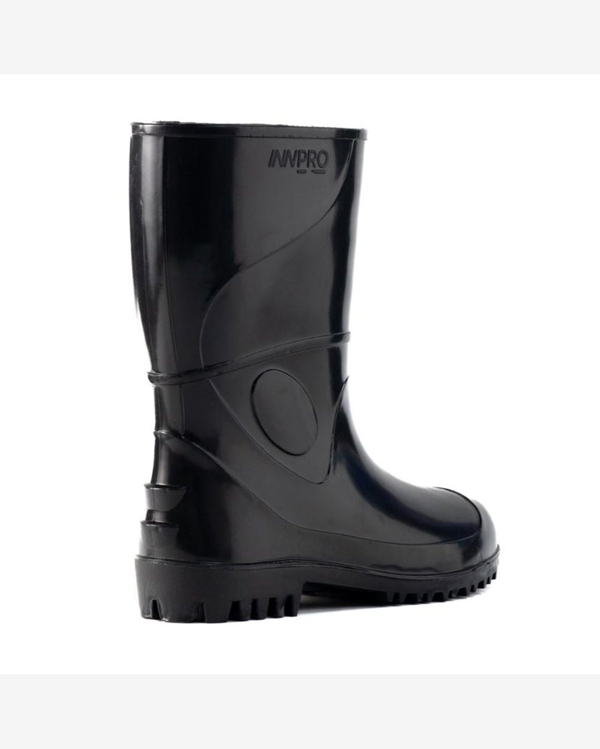Riachuelo | Bota PVC Cano Medio Innpro Work Antiderrapante CA 36025 - Preto