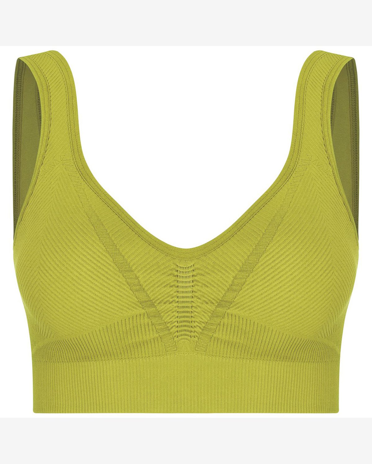 Riachuelo | Top Esportivo Lupo Af Basic Com Bojo Removível - Amarelo