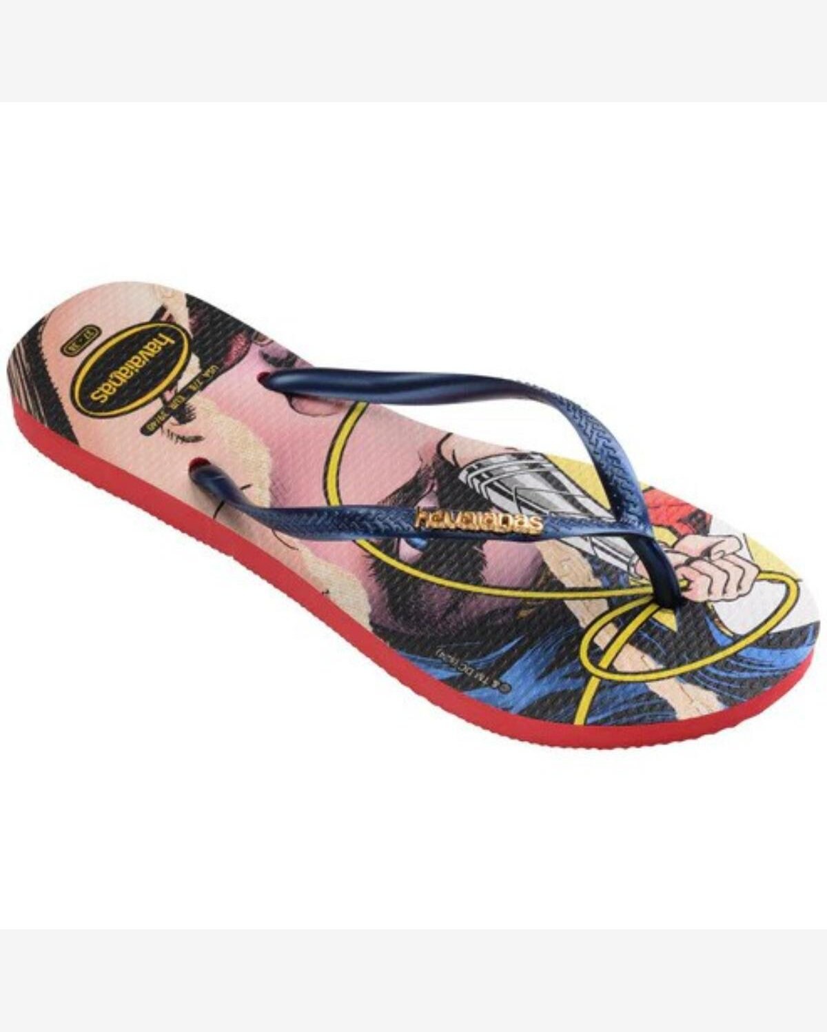 Riachuelo | Chinelo Havaianas Slim Wonder Feminino - Marinho e Vermelho