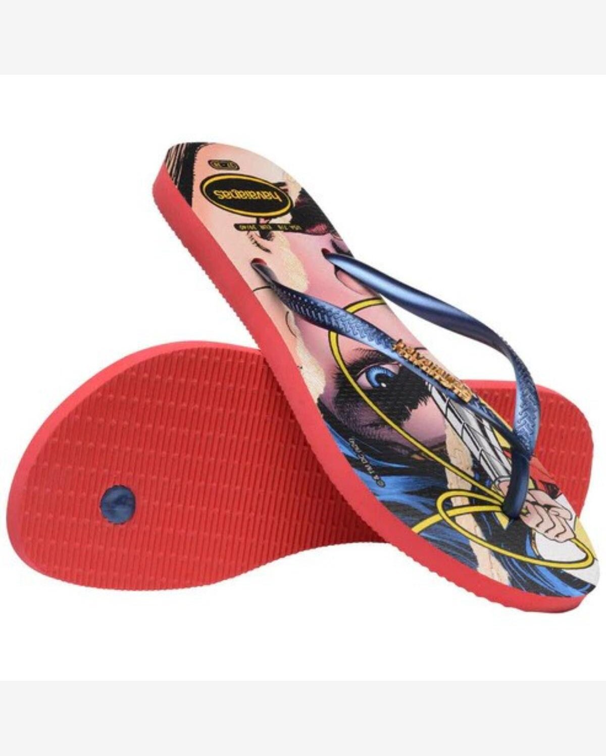 Riachuelo | Chinelo Havaianas Slim Wonder Feminino - Marinho e Vermelho