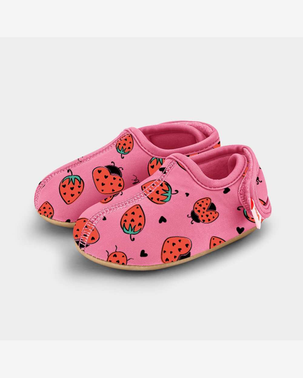 Riachuelo | Tênis Meinha Infantil Bibi Afeto Joy II Rosa com Moranguinhos