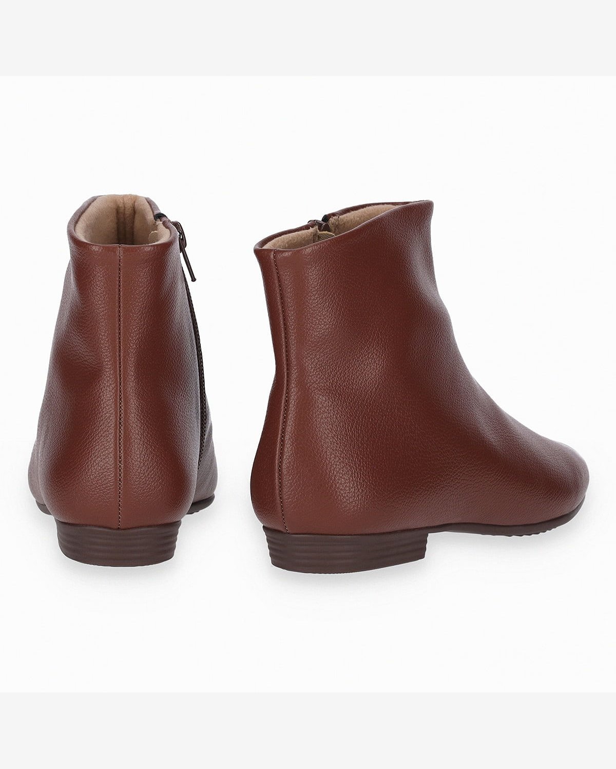 Riachuelo | Bota Cano Curto Raquel Salto Baixo Chocolate