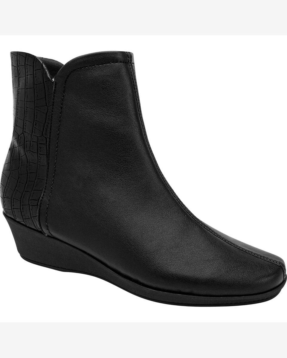 Riachuelo | Bota Ivone Cano Curto Anabela Médio Preto