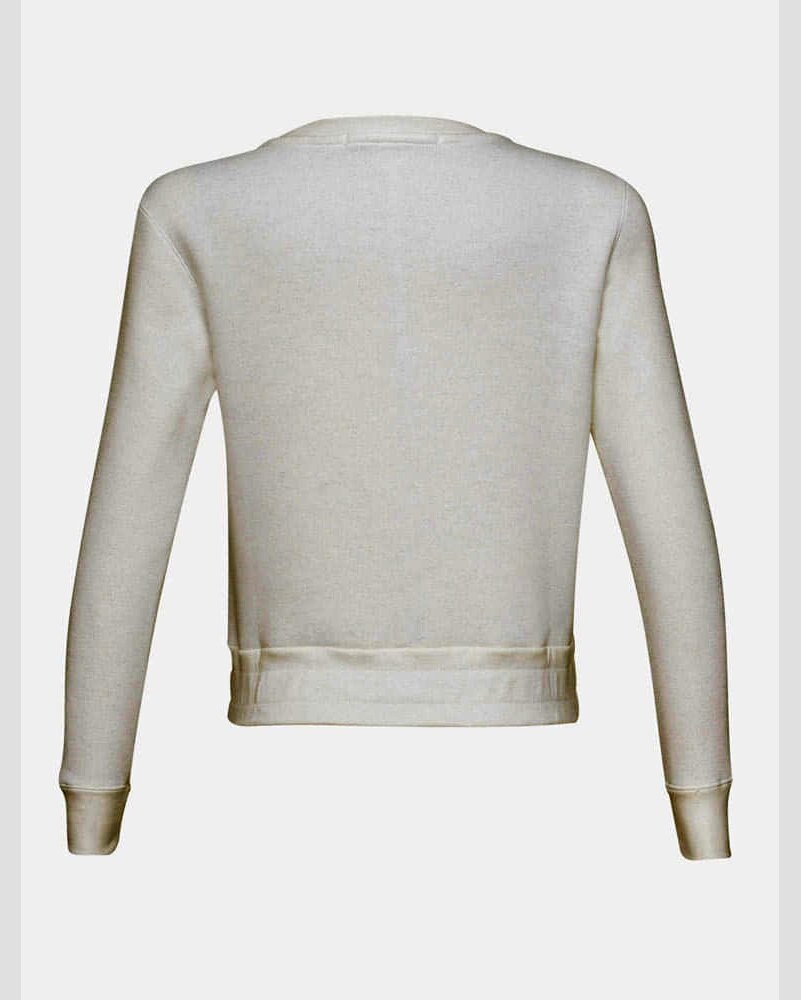 Riachuelo | Casaco Circular Ckjg Logo College Bordad - Off White