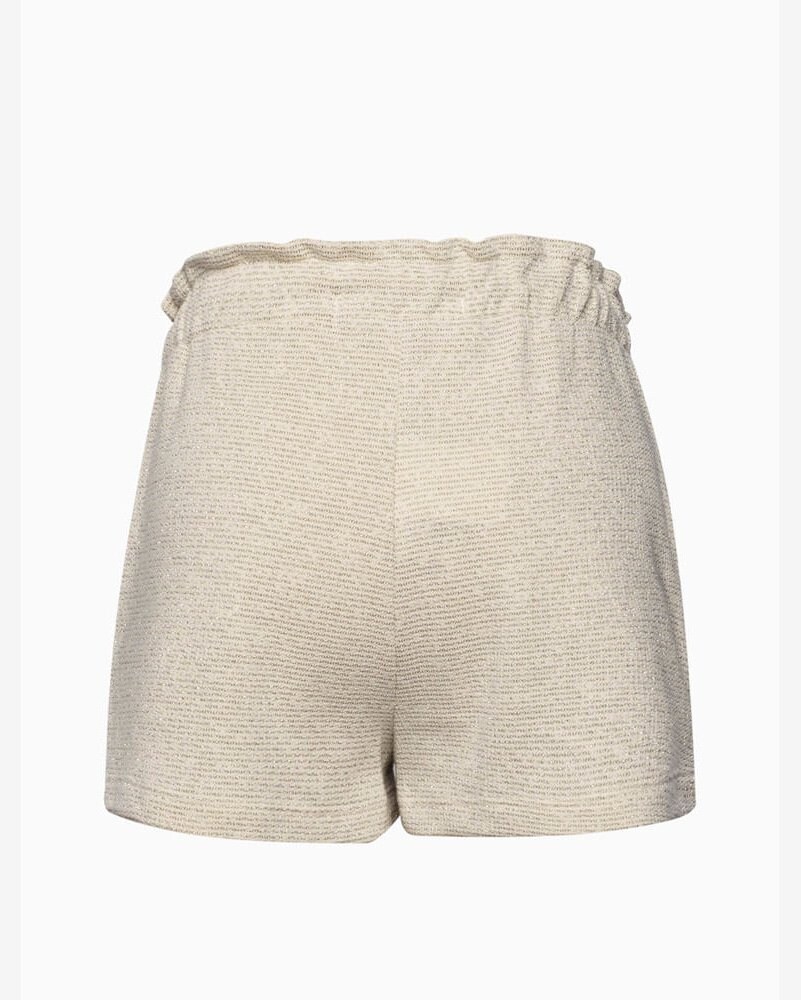 Riachuelo | Shorts Ckjg Clochard Listra Lurex - Off White