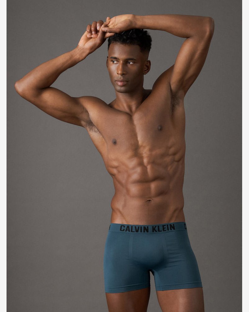 Riachuelo | Kit 2 Cuecas Trunk Sem Costura Calvin Klein Underwear - Petroleo/Preto