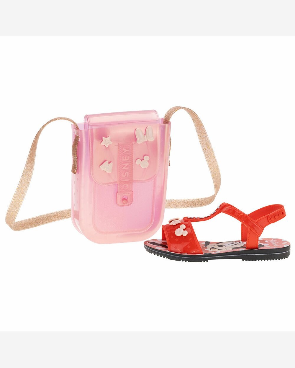 Riachuelo | KIT SANDÁLIA DISNEY FASHION + BAG GRENDENE KIDS - 22752