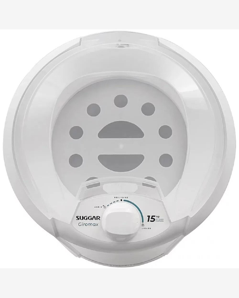 Riachuelo | Centrífuga de Roupas Suggar Giromax 15 kg Branca 220V CT1502BR