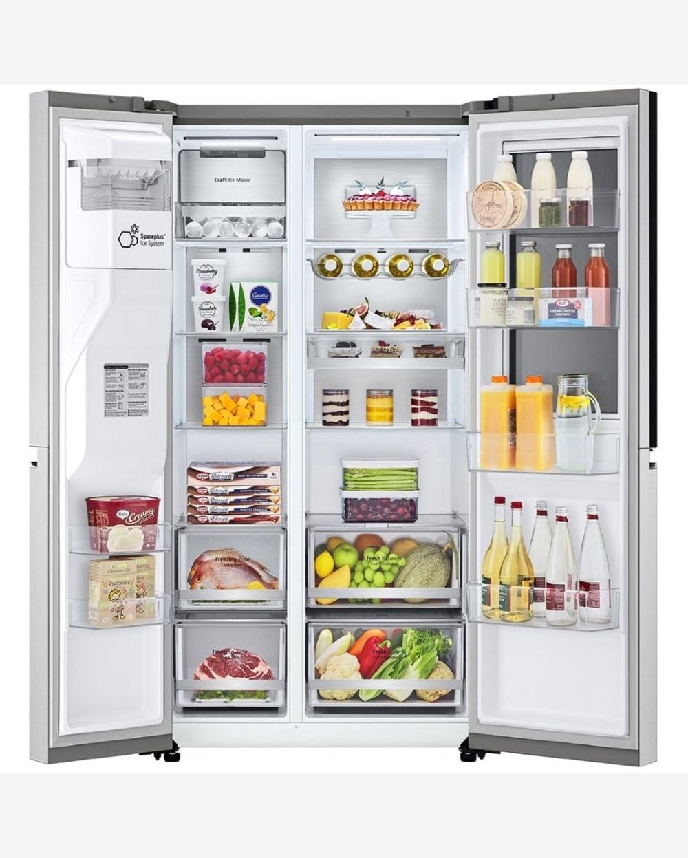 Riachuelo | Geladeira LG Side by Side Craft Ice 598L InstaView Inverse ...