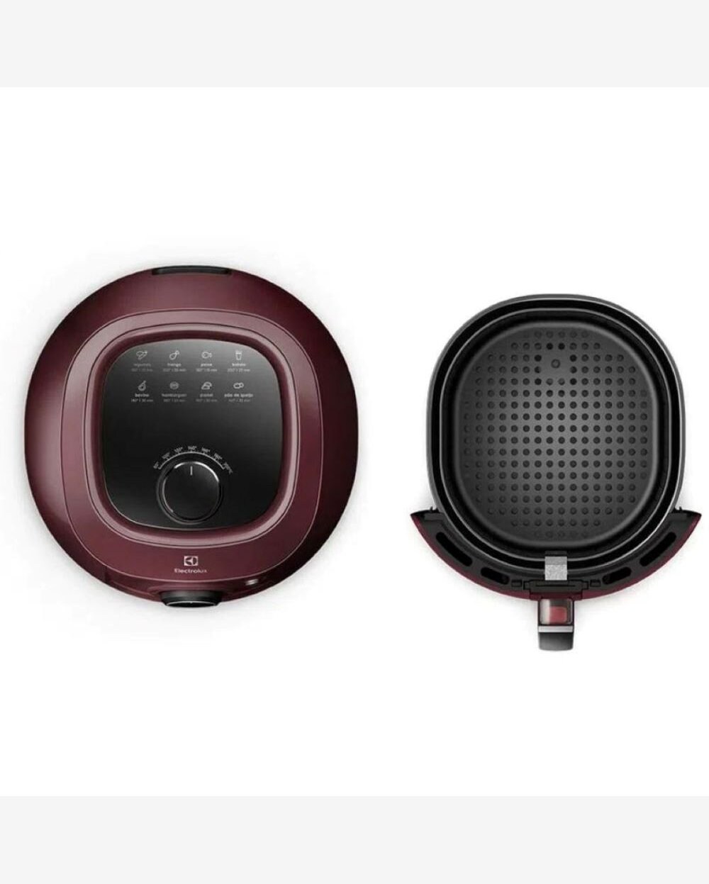 Riachuelo | Fritadeira Electrolux Elétrica Airfryer 5L EAF51 Bordô 110V ...