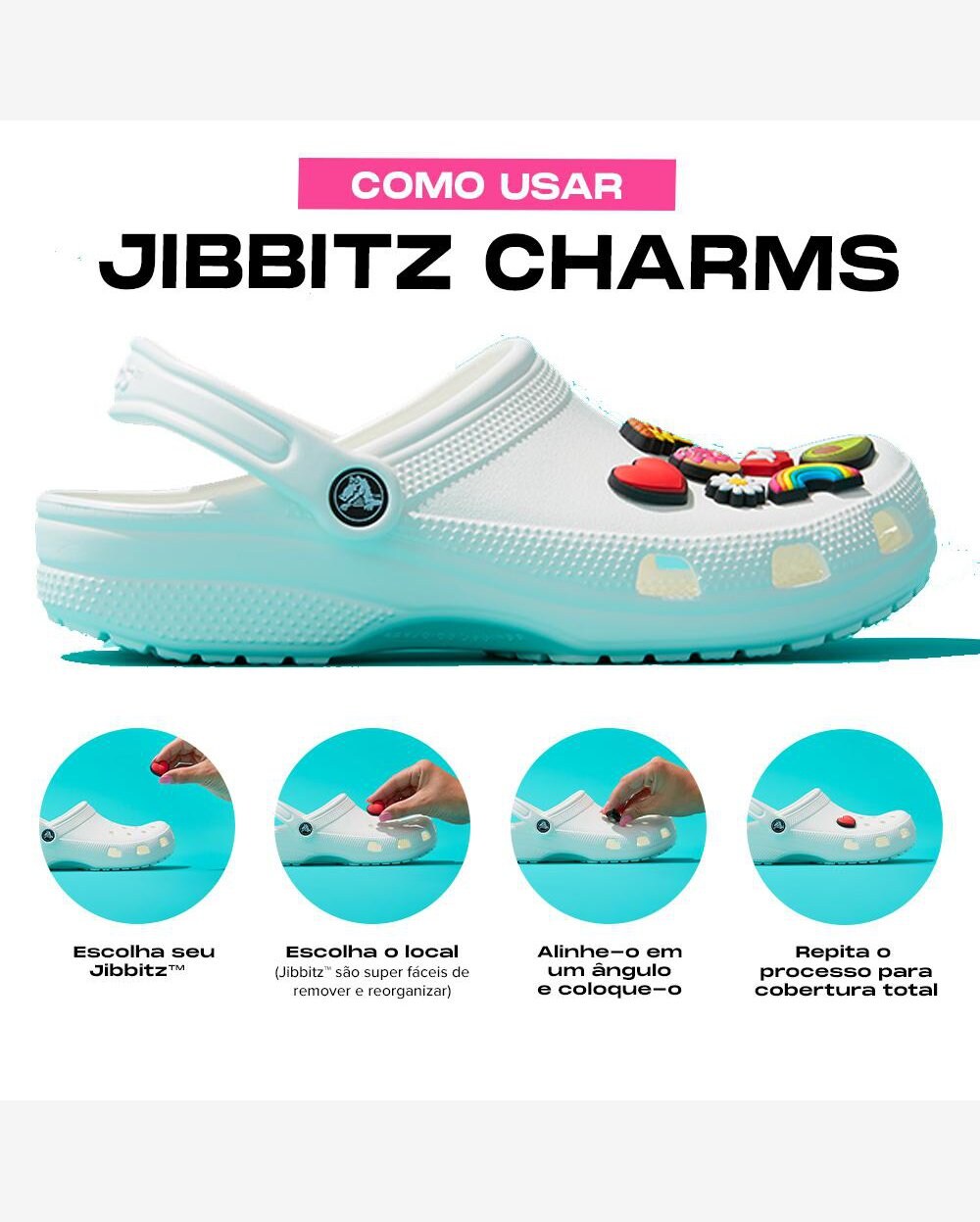 Riachuelo | Jibbitz charm letra b unico