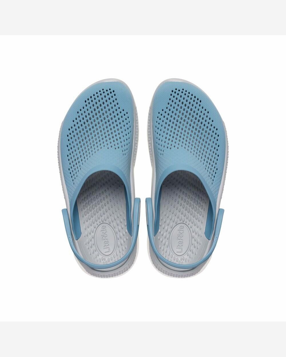Riachuelo | Sandália crocs lite ride 360 clog blue steel/microchip