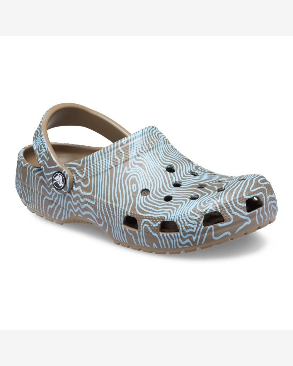 Riachuelo | Sandália crocs classic topographic clog khaki/multi