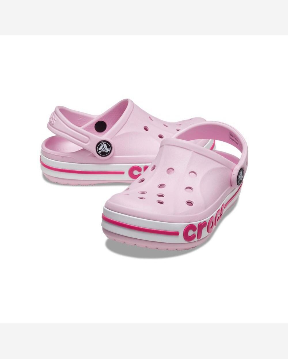 Riachuelo | Sandália crocs bayaband clog t ballerina pink/candy pink