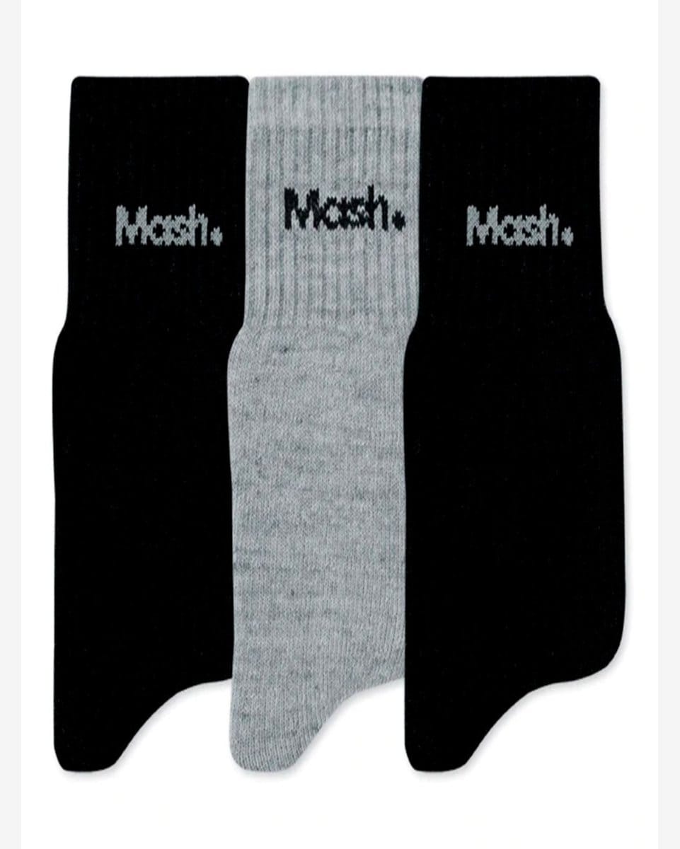 Riachuelo | Kit com 3 Meias Cano Curto Mash 202.05