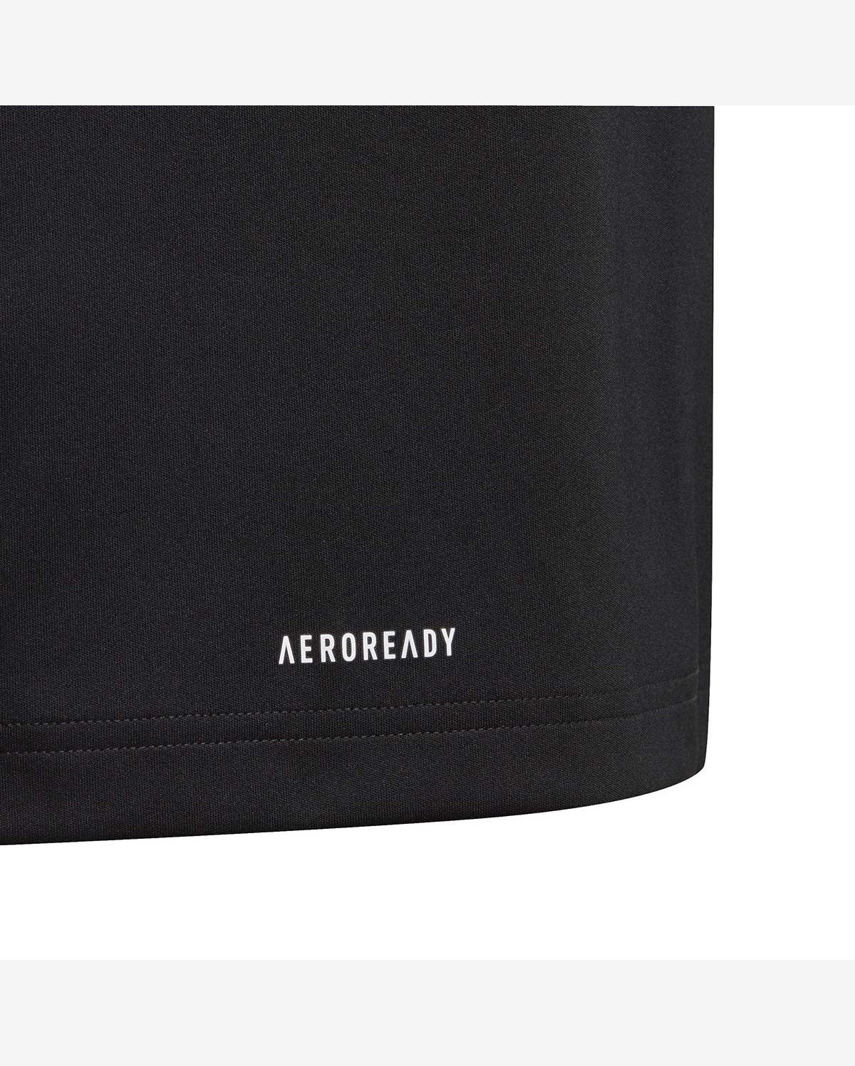 Riachuelo | Camiseta Adidas Aeroready 3 Stripes Infantil